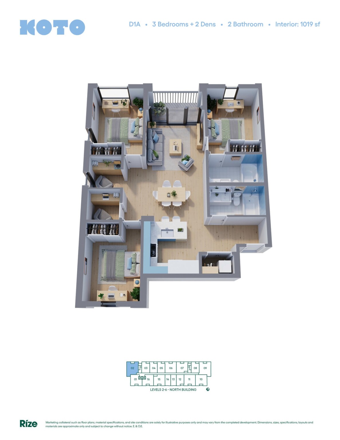 Student Suites & Floorplans at Koto - Student Housing